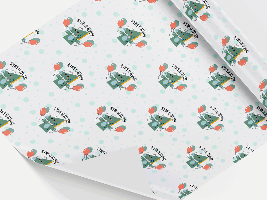 Personalised Kids Birthday Gift Wrap/Wrapping Paper